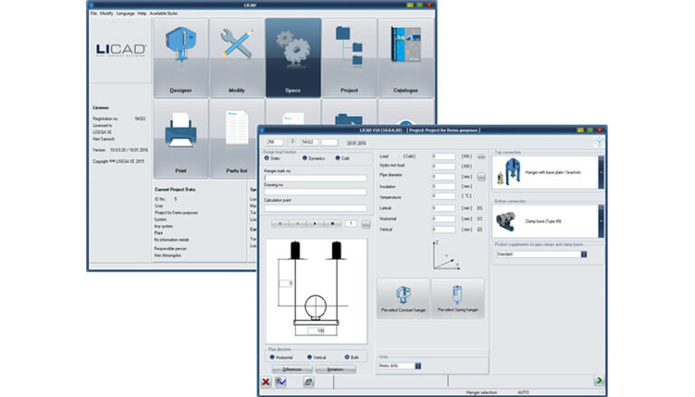 LICAD Hanger assembly software – 株式会社山下製作所
